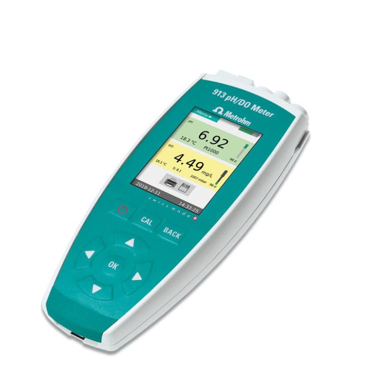 Laboratory pH meter - 2.913.0020 - Metrohm - portable