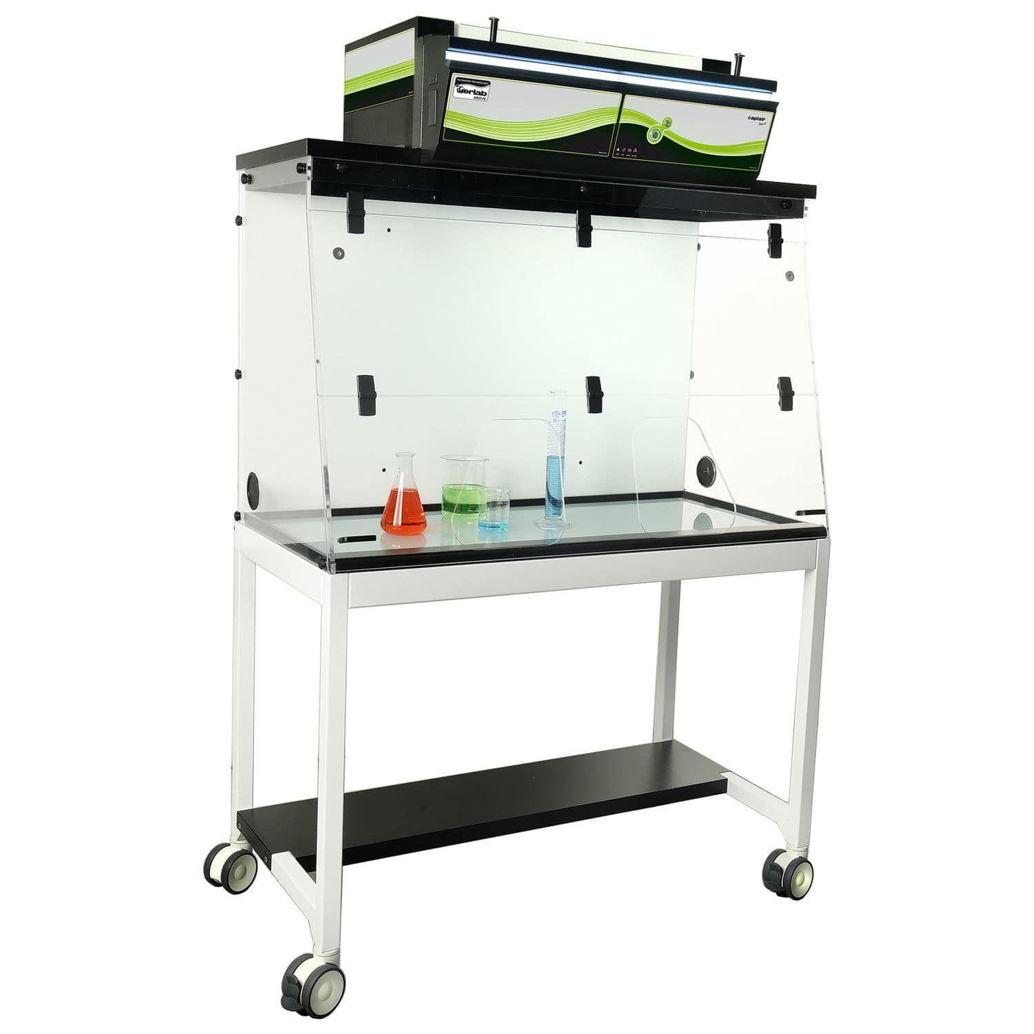 Containment fume hood - LS series - Labscape - laboratory / on casters ...