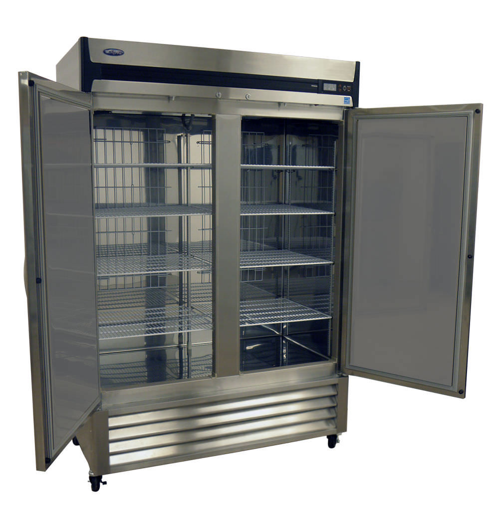 Laboratory freezer - Grand™ GF49SSS/0 - Nor-Lake - cabinet / 2 doors ...