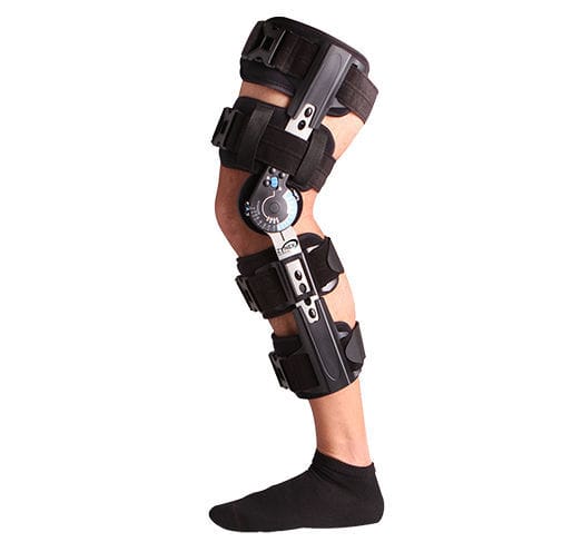 Knee orthosis - Pro - Zynex Medical - XL / articulated