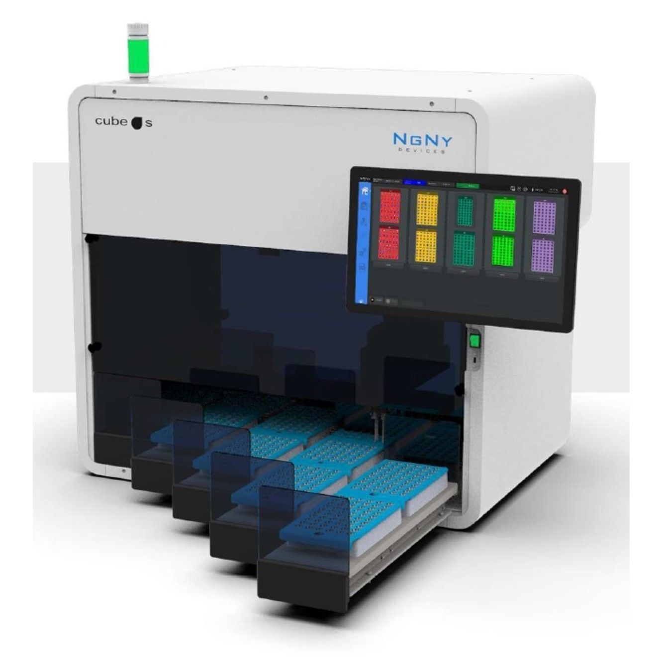 Tube sorting laboratory workstation - Cube S - HORIBA - for hematology ...