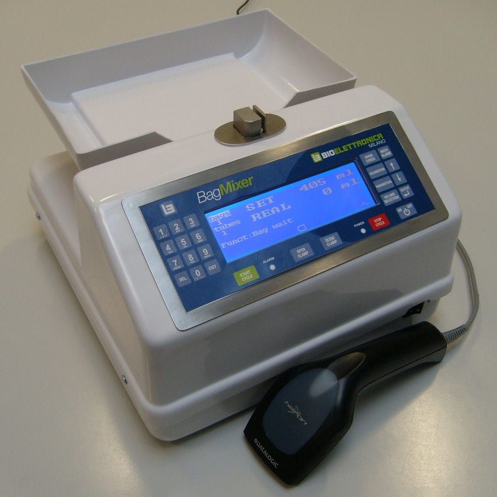 Blood collection monitor with barcode reader - BIO33A - Bioelettronica