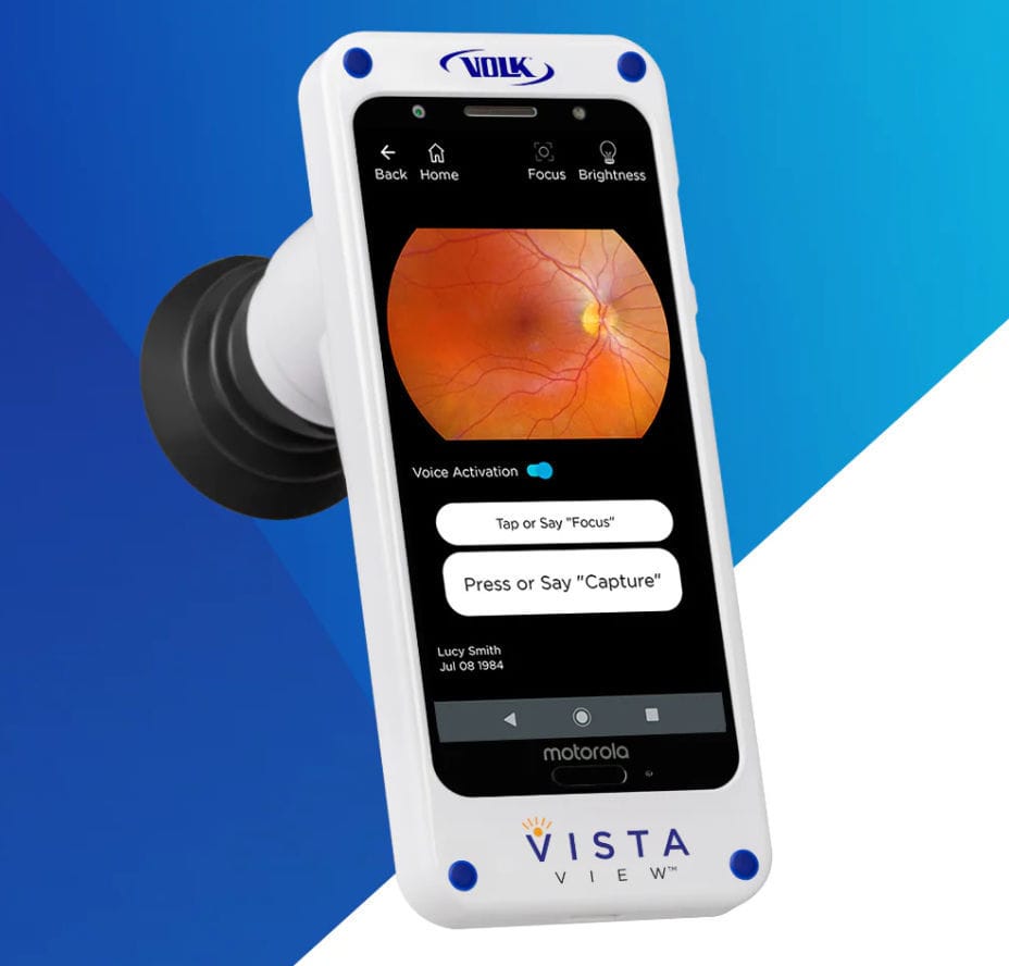 Mydriatic retinal camera - vistaview™ - Volk - hand-held