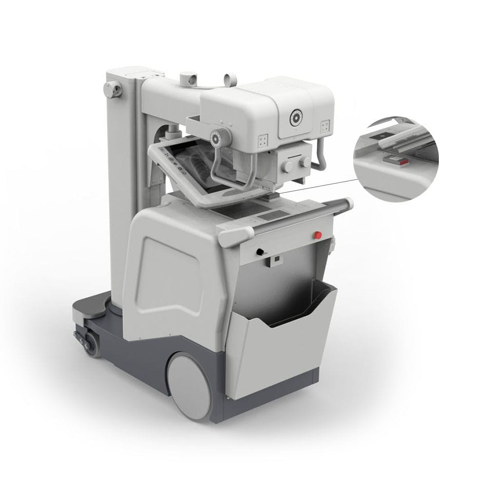 Digital mobile radiography unit - TMB series - Technix