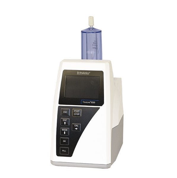 Automatic titrator - TitroLine® 5000 series - Xylem Analytics - laboratory