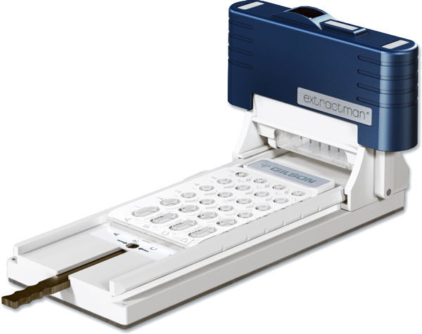 Automatic sample preparation system - EXTRACTMAN® - Gilson - laboratory ...