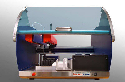 Blood bank laboratory workstation - Hemo-Type+ - GSG Robotix - robotic ...