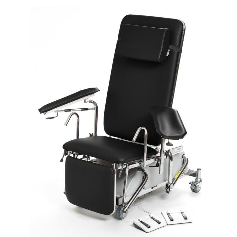 Manual blood donor chair - 010-5050 - Tarsus - electric / 3-section ...