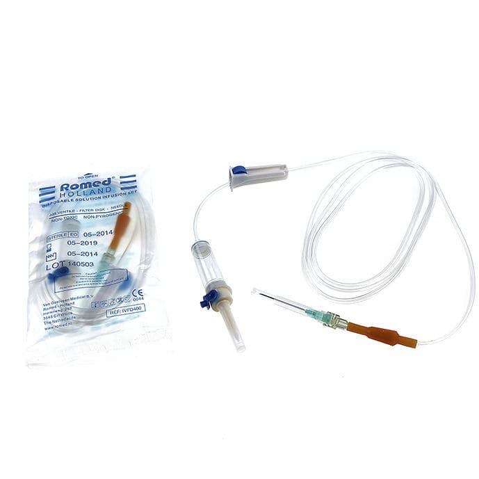 Blood transfusion set - IVFD400 - Romed Holland