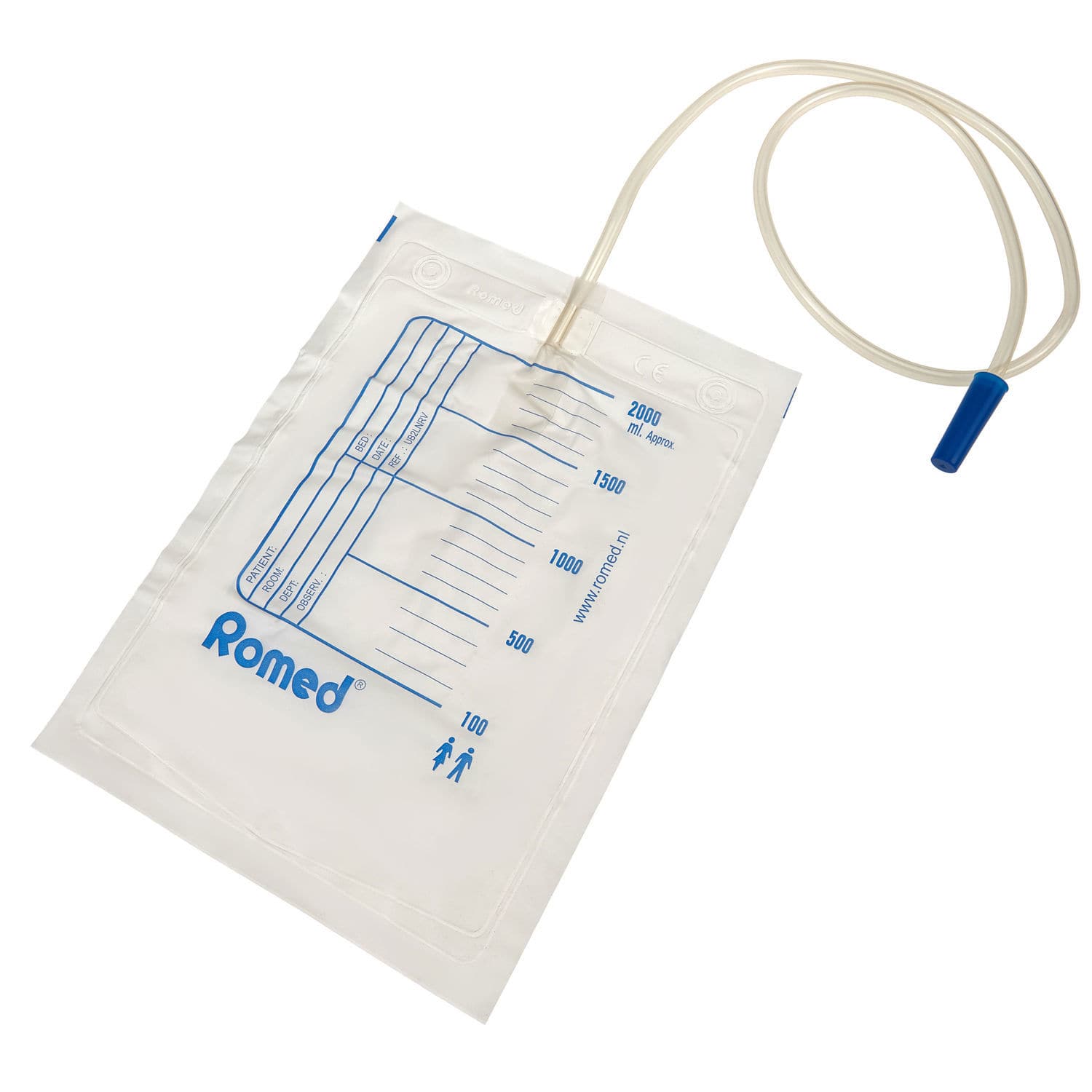 Urinary drainage set - UB2LNRV - Romed Holland - graduated