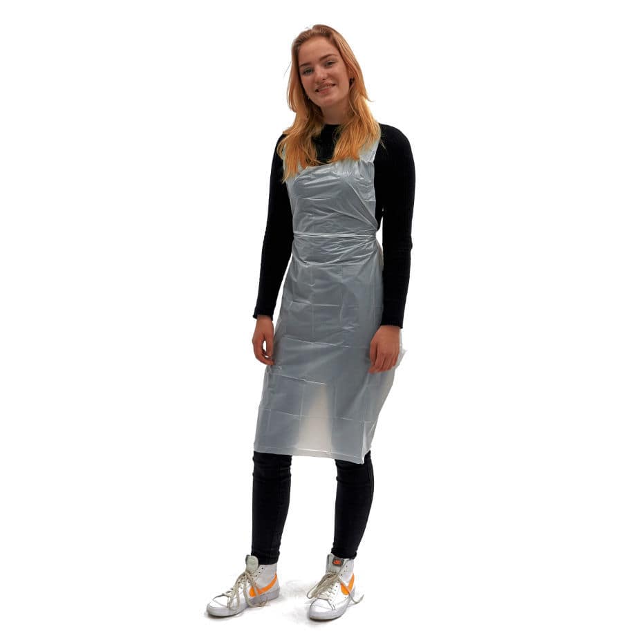 Unisex medical apron - 21/60-100 - Romed Holland - polyethylene ...