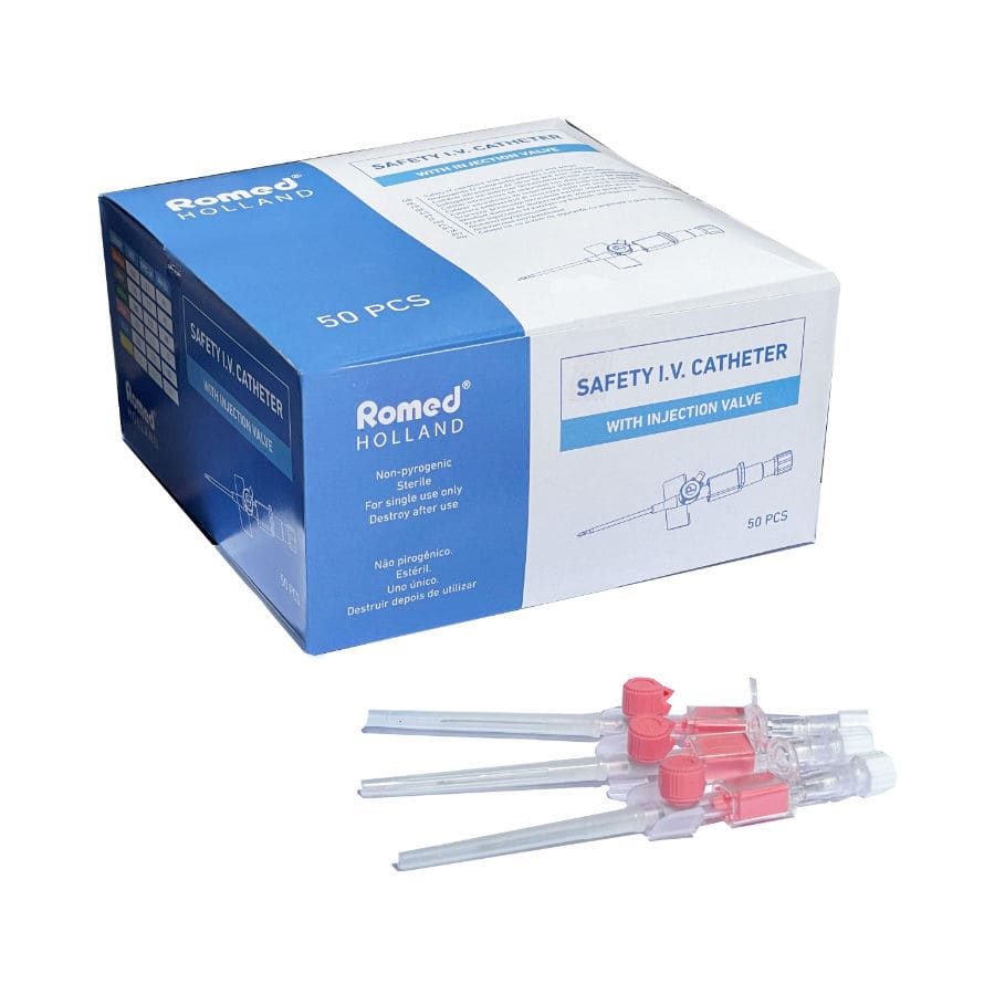 Access catheter - S-IVCATH-18G - Romed Holland - peripheral / box of 50 ...