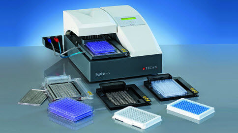 Automatic microplate washer - HydroFlex™ - Tecan - ELISA test / for PCR