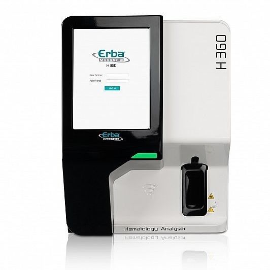 Automatic hematology analyzer - H 360 - Erba Lachema - benchtop / 22-parameter / 3-part ...