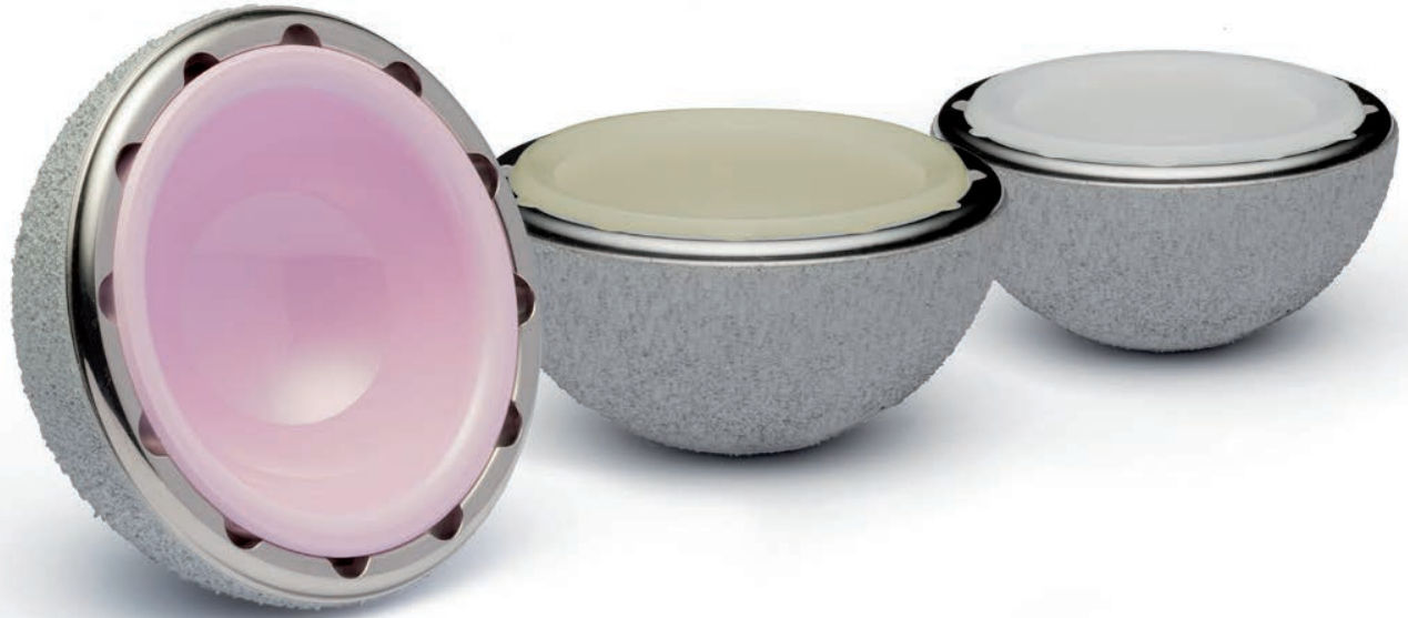 Cementless acetabular prosthesis - Trinity™ - Corin