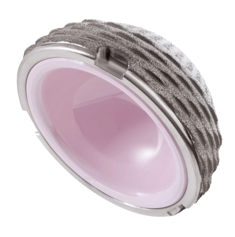 Cementless acetabular prosthesis - Dynacup™ - Corin