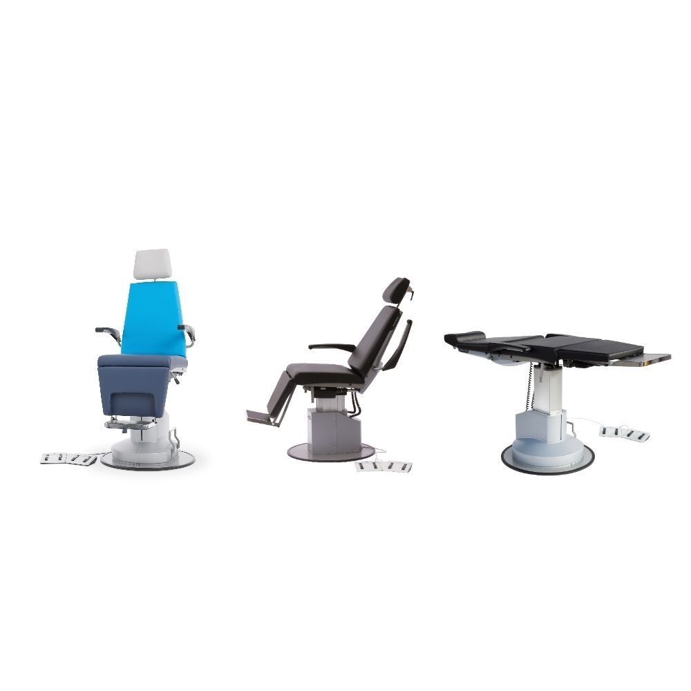 ENT examination chair - Heinemann Medizintechnik - electric / height ...