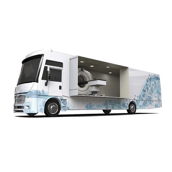 CT scan mobile radiology room - Neurologica