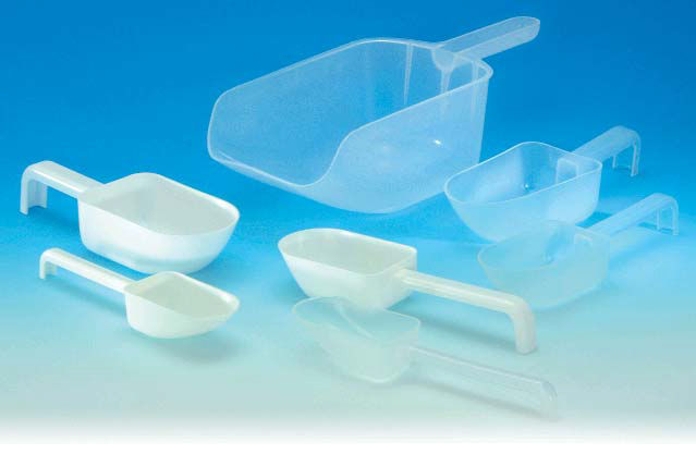 Polystyrene laboratory scoop - BMP-SC-308, BMP-SC-312 - Biomedical Polymers