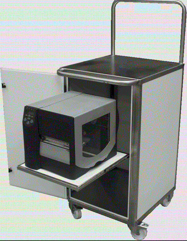 Medical computer workstation - MOBINOX - LM Realisations - height ...