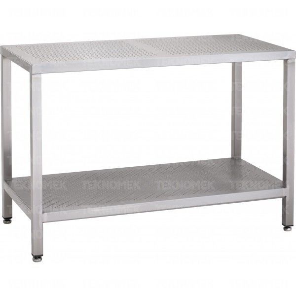 Work table - TSSPU series - TEKNOMEK - rectangular / stainless steel