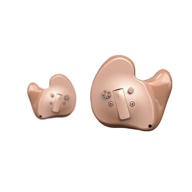 ITE hearing aid - Alpha - bernafon - bluetooth® / brown / beige