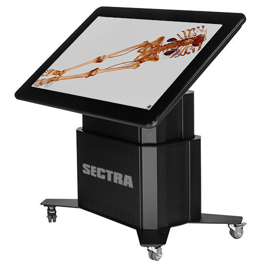 Training anatomy table - VH Dissector Sectra - Touch of Life ...