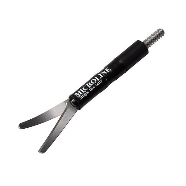 Laparoscopic scissors - 3142 - Microline Surgical - for humans / disposable