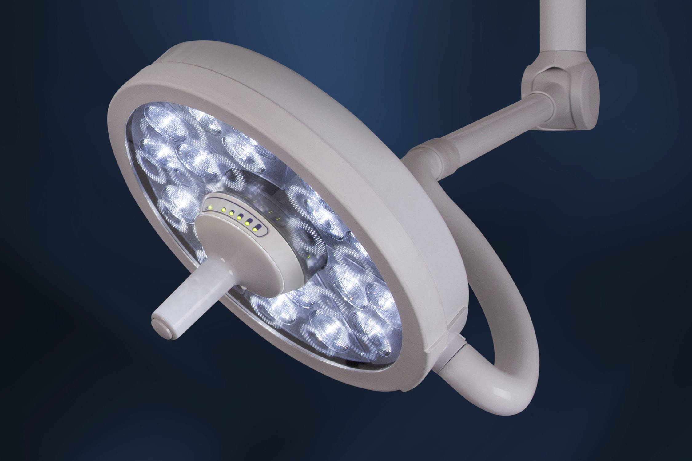 LED examination light - VistOR PR - NUVO Surgical - wall-mounted / mobile / portable