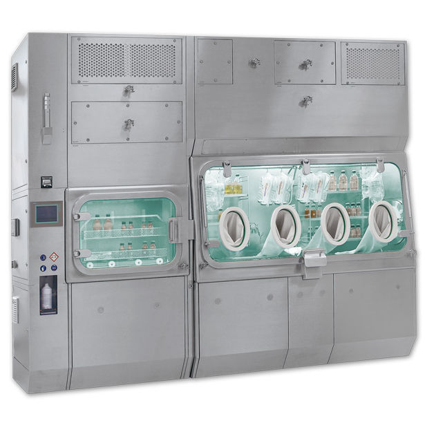 Sterility testing isolator - STI - Franz Ziel - class III / floor ...