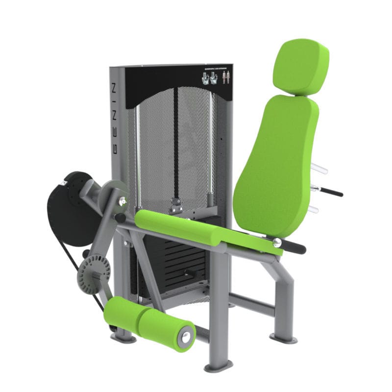 Leg extension gym station - GNC14 - Genin Techmed - rehabilitation