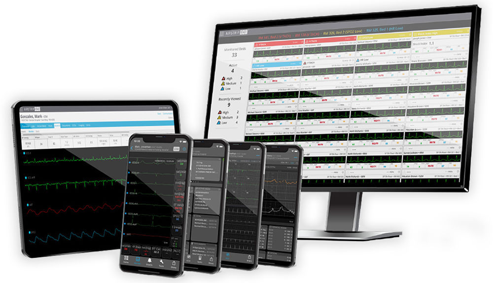 Data management software - AirStreams™ - AirStrip Technologies - alarm ...