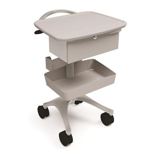 Height-adjustable computer cart - Zido®Phlebotomy - Anthro Corporation ...