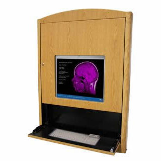 Medical computer workstation - 2842OD - Cygnus - laptop / wall-mounted