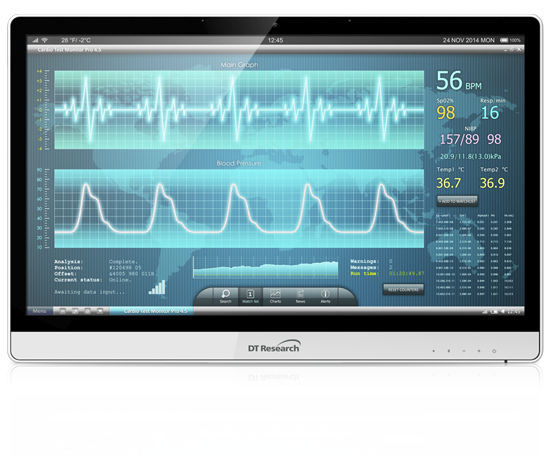 Medical monitor - 70 series - DT Research - 1920 x 1080 / HD / 27"