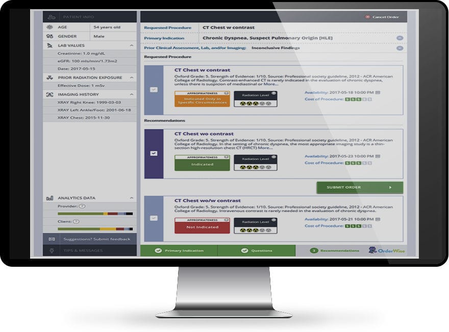 Medical RIS - INFINITT North America - clinical