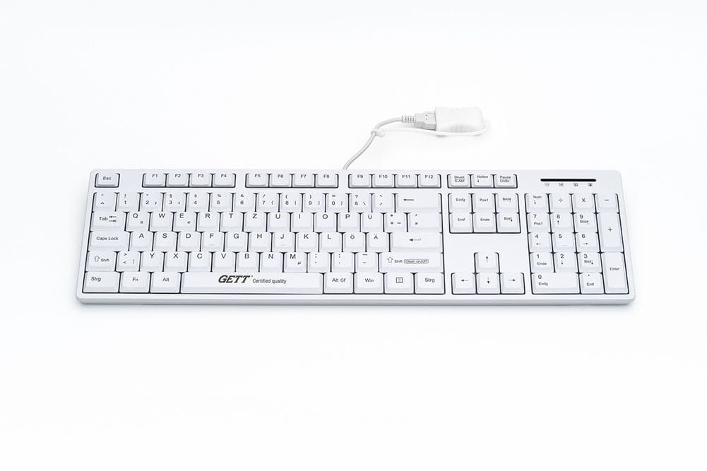 Medical keyboard with numeric keypad - CleanType® Easy Basic - GETT ...