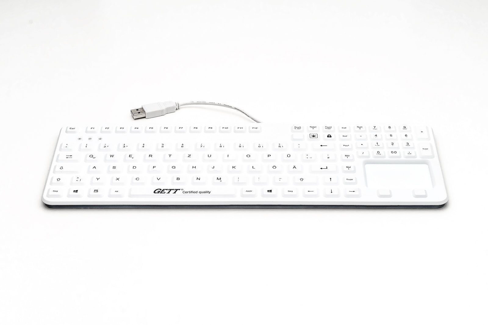 Medical keyboard with numeric keypad - Cleantype® Prime Panel+ - GETT ...