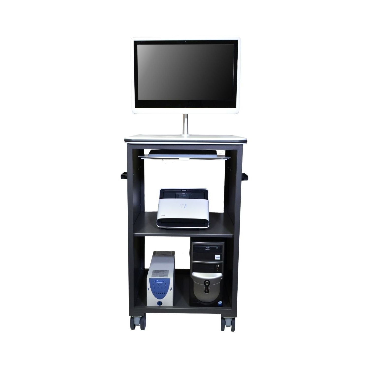 Computer cart - OPEN CASE - Lund Industries