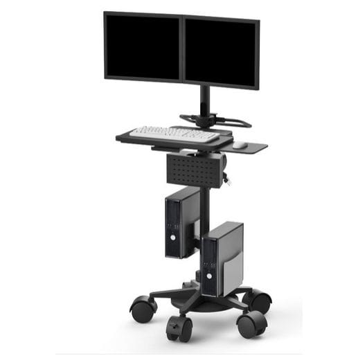 Height-adjustable computer cart - CPN-MC2H-PM - Richardson Electronics ...