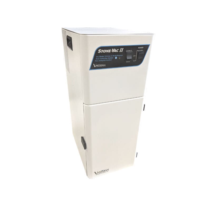 Dental laboratory dust suction unit - StoneVac II - Vaniman - tabletop ...
