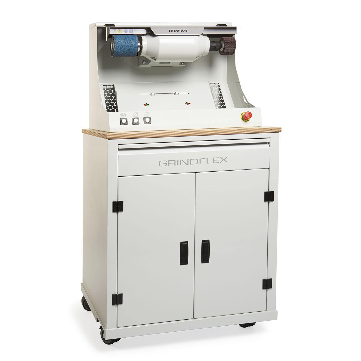 Orthopedic insole manufacturing polishing unit - GRINDFLEX - NAMROL