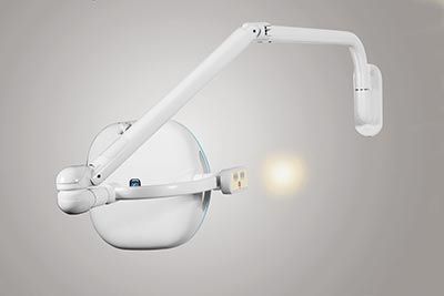 Ceiling-mounted surgical light - Iride - DID Plus - LED / dental / 90