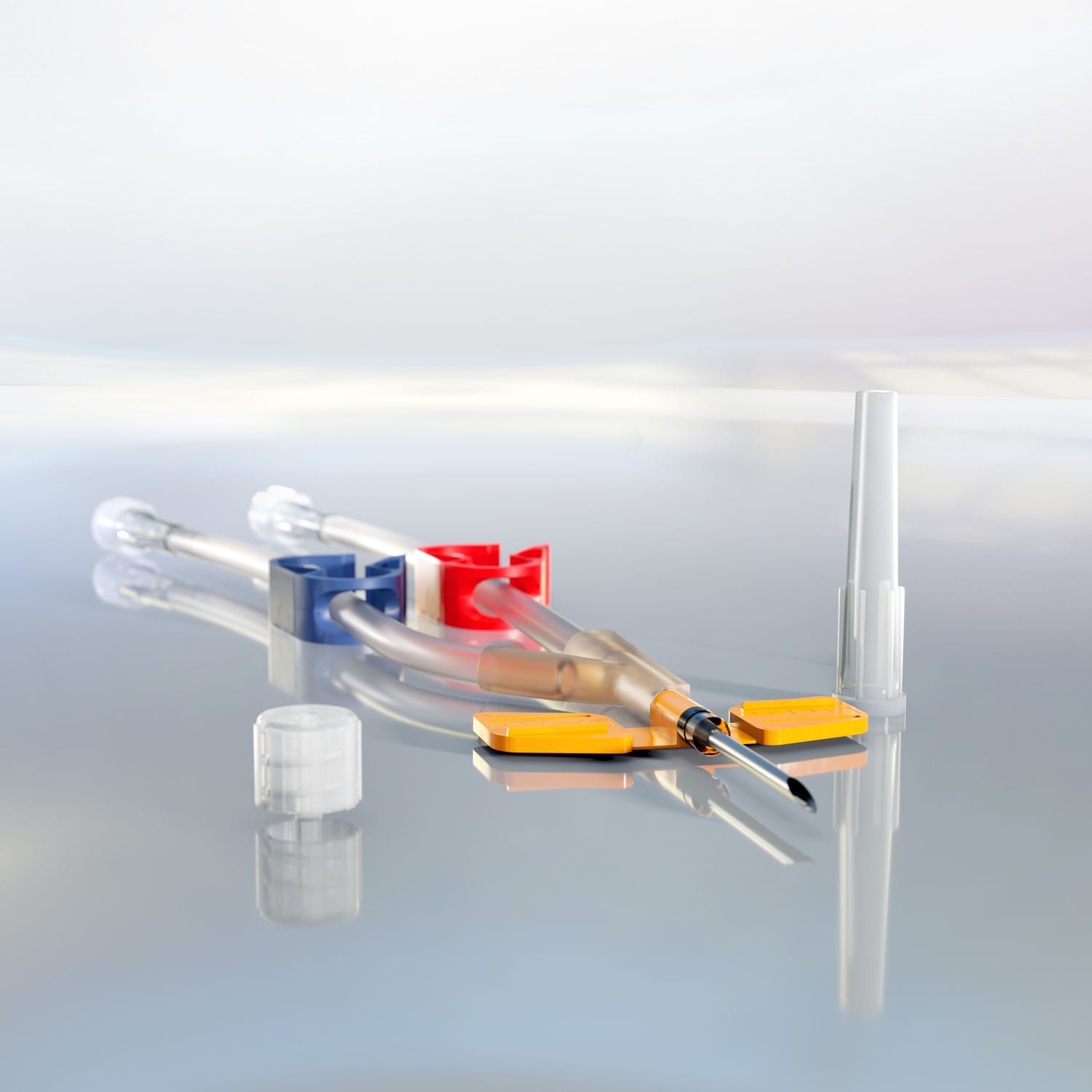 Vascular access cannula - Hy-Flo - Bionic Medizintechnik - straight