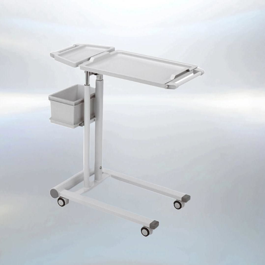 Overbed table on casters - Hiflex6 - Bionic Medizintechnik - tilting ...