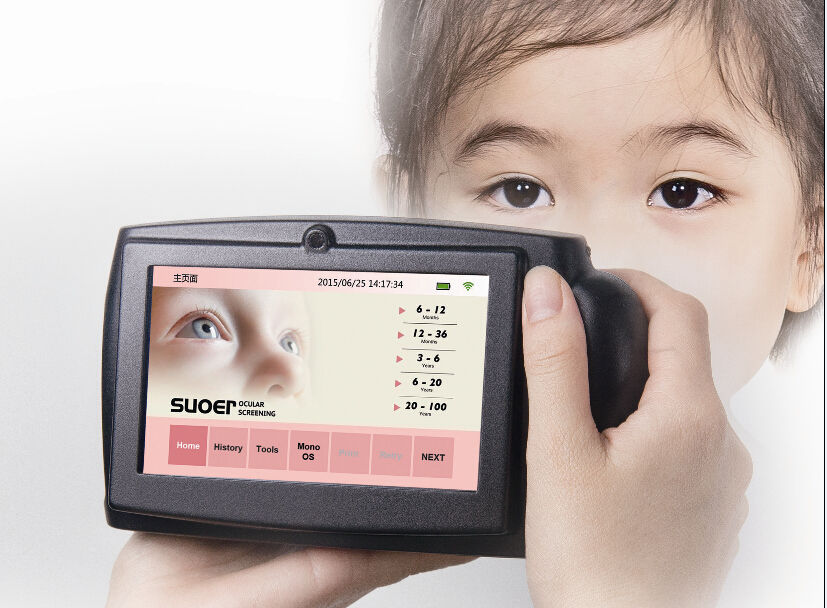 Video pupillometer / automatic refractometer / hand-held - SW-800 ...