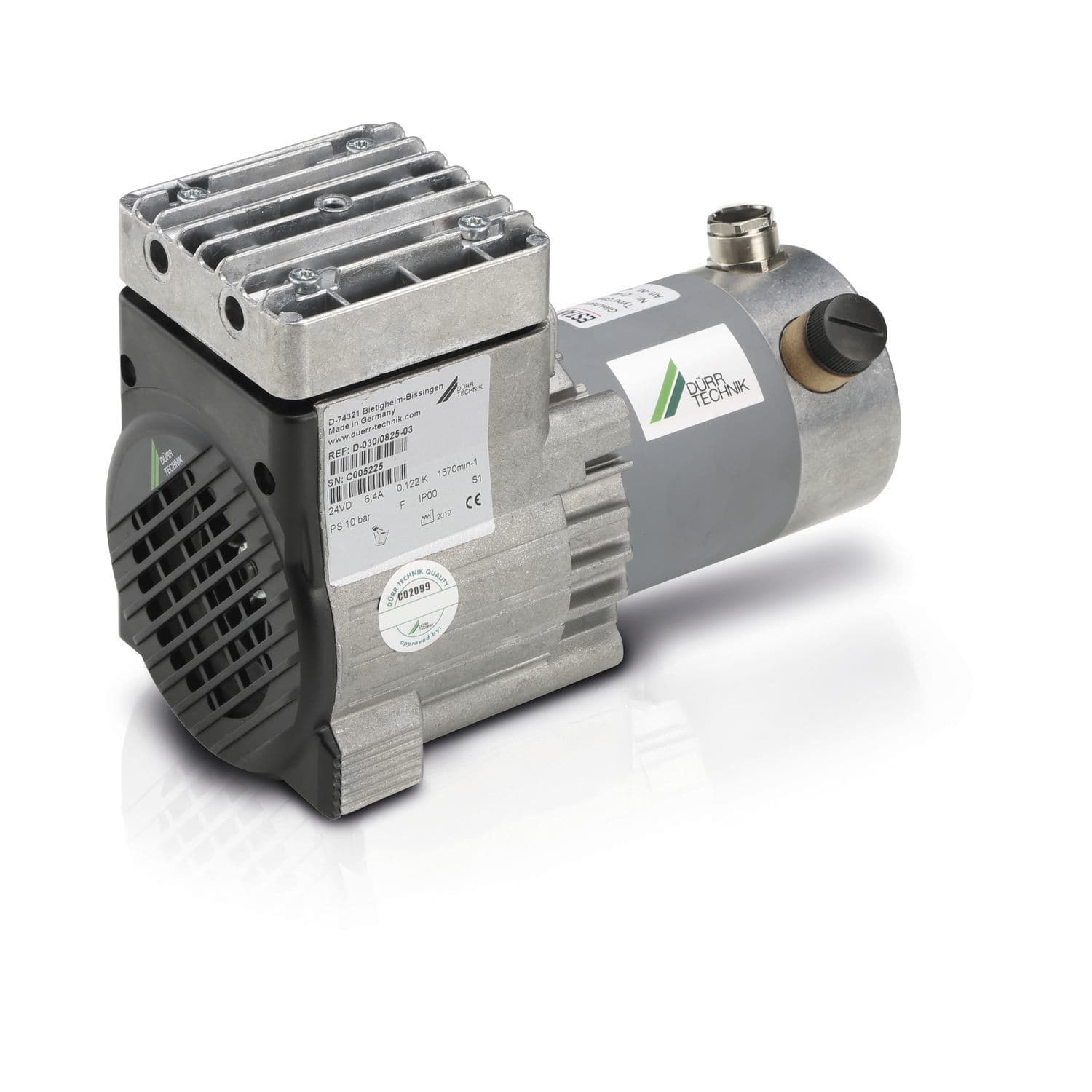 Piston vacuum pump - KV8 - DÜRR TECHNIK - oil-free / multi-stage