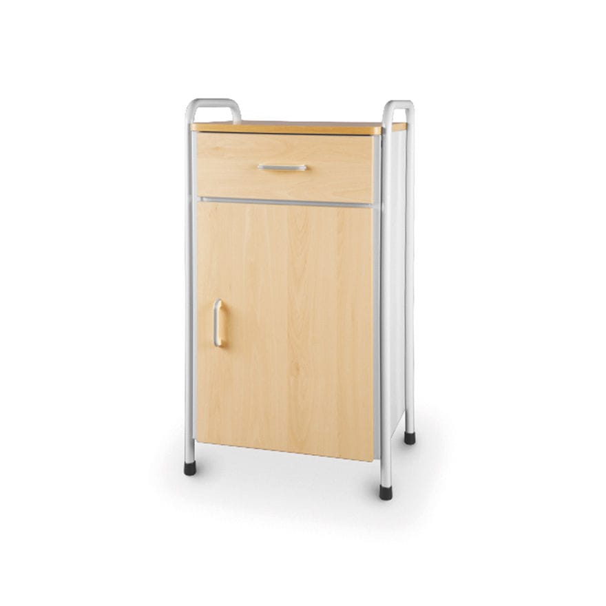 Bedside table with wardrobe - 10.ME.1805 - JMS Healthcare Furniture ...