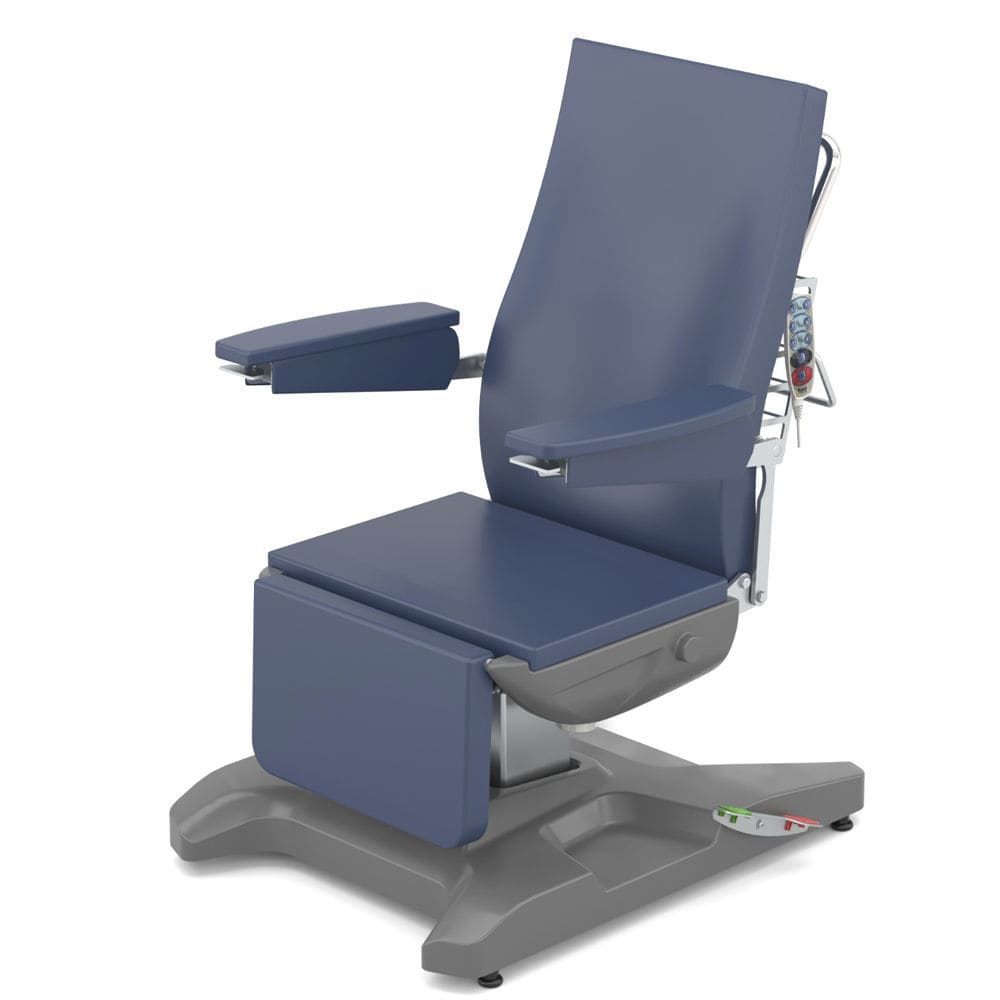 General examination chair - 6BLD47 - PediaPals - phlebotomy / manual ...