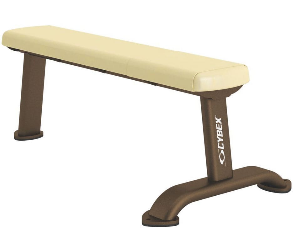 Flat weight training bench - Free Weights - Cybex